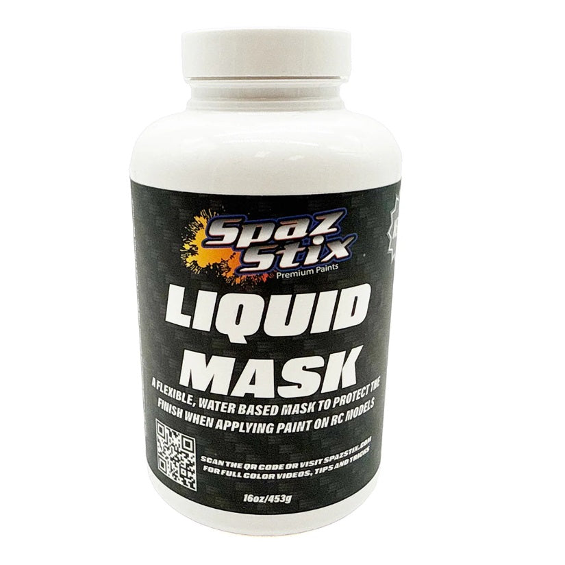 Spaz Stix Water Based Liquid Mask V2 16oz – Missionmodelsus.com